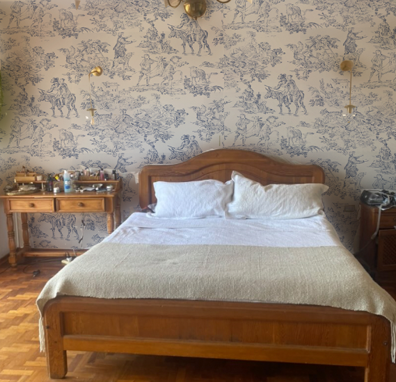 Toile du Joey azul – decoypapel